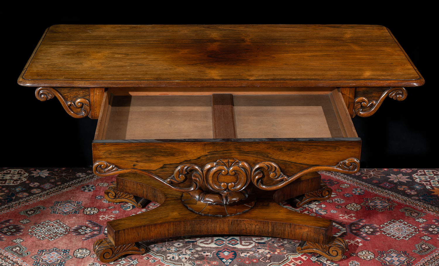 Rosewood William IV Library Table | Westland London