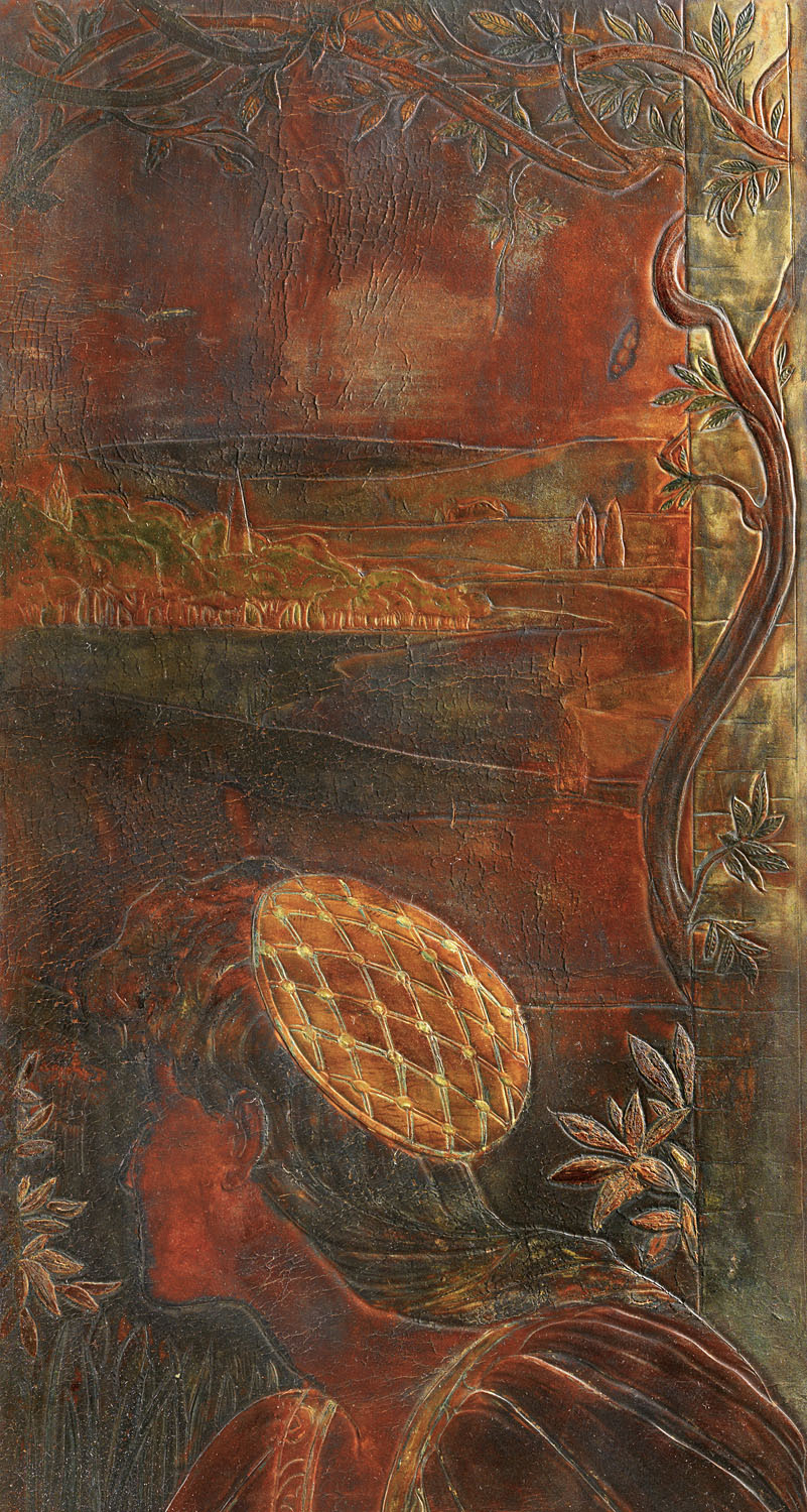 Arts Crafts Leather Camelot Medieval Panels | Westland London